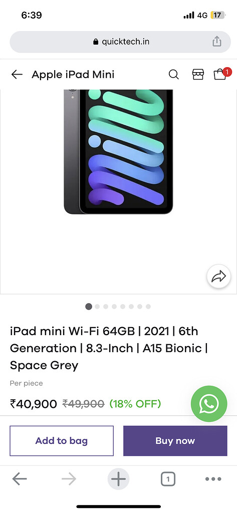 Is Quicktech.in Website Trusted to Buy iPad mini? - iPad Q&A - iRobinPro